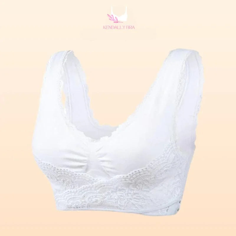 Comfy Corset Adjustable Bra Front Cross Side Buckle Lace Bras – Honyy